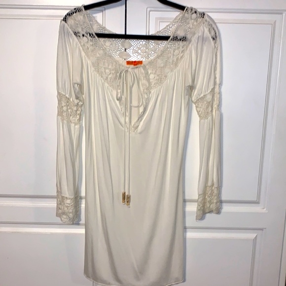 Michelle Jonas | Dresses | Michelle Jonas Hand Crocheted Dress Coverup ...